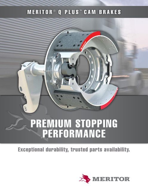Q Plusâ ¢ Cam Brake - Meritor