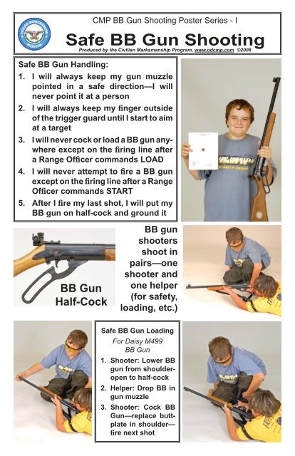 Safe BB Gun Shooting - Civilian Marksmanship Program
