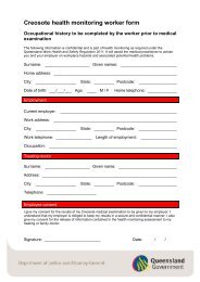 PN10447 Benzene health monitoring forms - Queensland Government