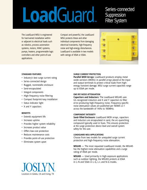 LoadGuard - Power & Systems Innovations