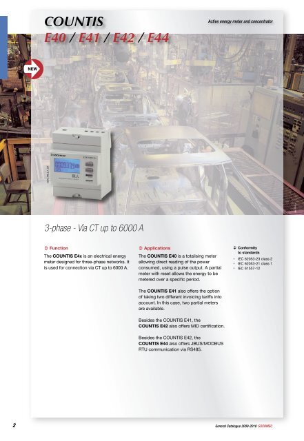 COUNTIS E40 / E41 / E42 / E44