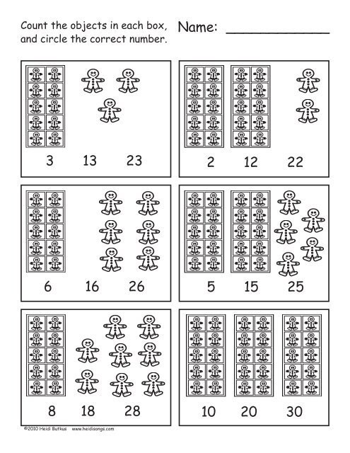 Christmas Counting 3 - Heidi Songs