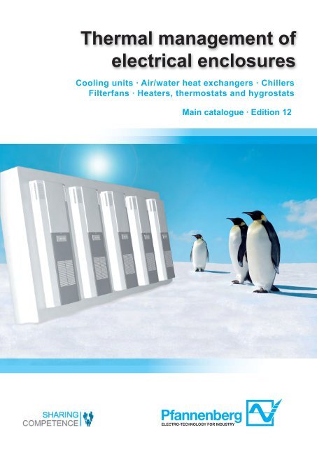 Thermal management of electrical enclosures