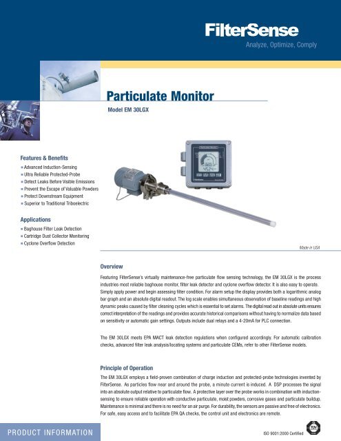 Particulate Monitor - FilterSense