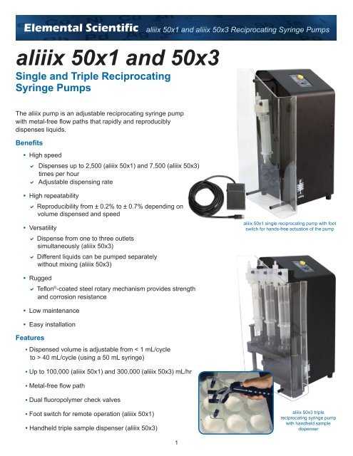 Download Brochure - Elemental Scientific