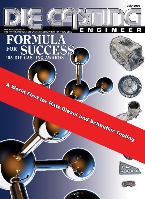 FORMULA FOR SUCCESS - Schaufler Tooling
