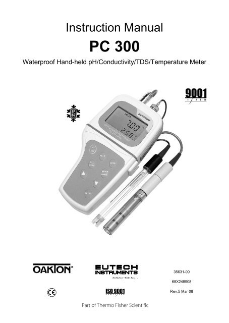 CyberScan PC 300 - Eutech