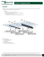 Schletter Solar Mounting Systems Â© Mounting and ... - Schletter Inc.