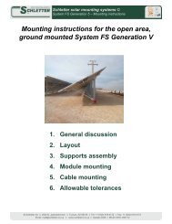 Schletter Solar Mounting Systems Â© Mounting and ... - Schletter Inc.