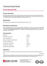 Technical Data Sheet - Zeller+Gmelin GmbH