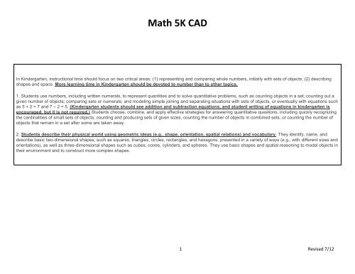 Math 5K CAD