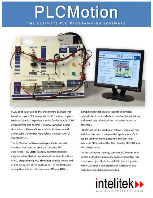 PLC Motion - Intelitek