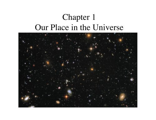 Chapter 1 Our Place in the Universe