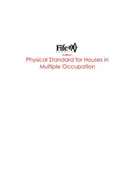 Physical Standard for Houses in Multiple Occupation