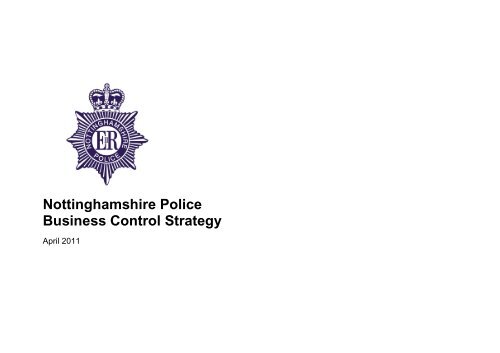 Force Control Strategy - Nottinghamshire Police