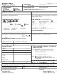 Application for Federal Assistance (SF-424) (PDF)