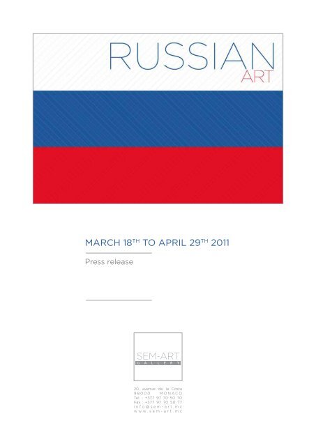 Press Release - Sem Art