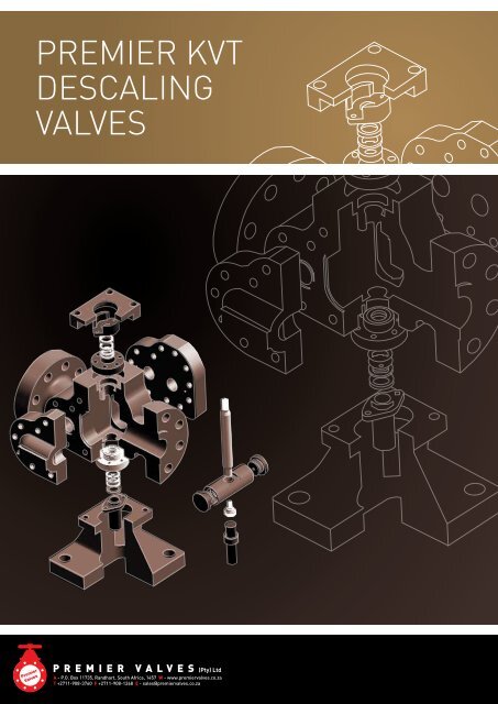 Premier KVT Descaling ValVes