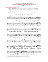 Gabay ng Bayan sa Misa - Magsimba.