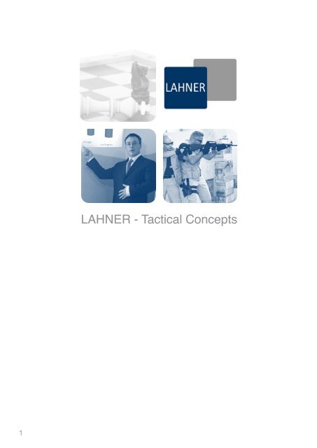 LAHNER- Tactical Concepts Einer der führenden ... - Lahner.eu