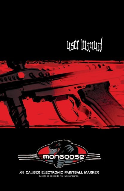 Diablo Mongoose Manual - Paintball Solutions
