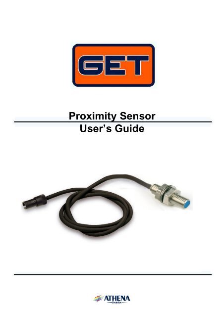 Proximity Sensor User's Guide - GET by Athena