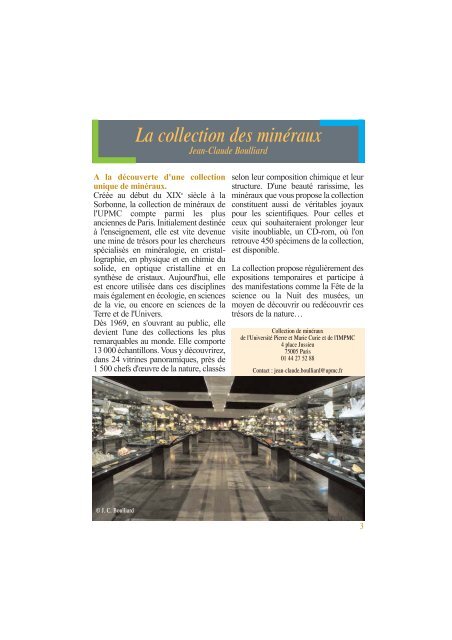 brochure - upmc - UniversitÃ© Pierre et Marie CURIE