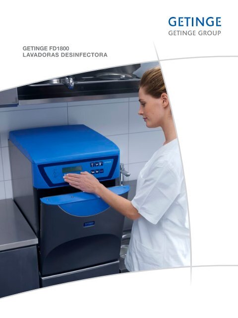 getinge fd1800 lavadoras desinfectora - Getinge Infection Control