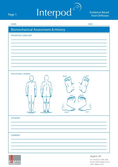 Biomechanical Assessment Survey On Video Based Biomechanics And