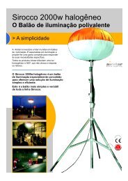 Sirocco 2x1000w halogen - Versatile lighting balloon - Airstar Light