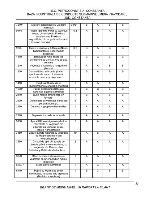 S.C. PETROCONST S.A CONST
