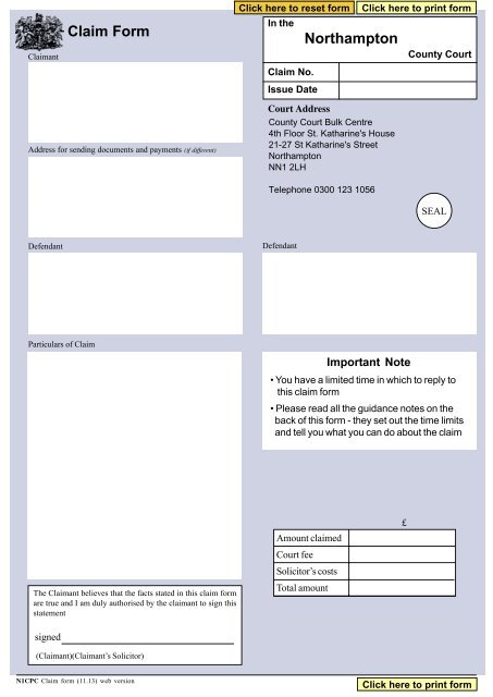 N1CPC - MoneyClaimsUK