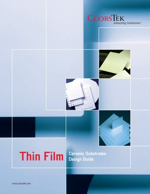 thin-film substrates ceramic design guide - CoorsTek
