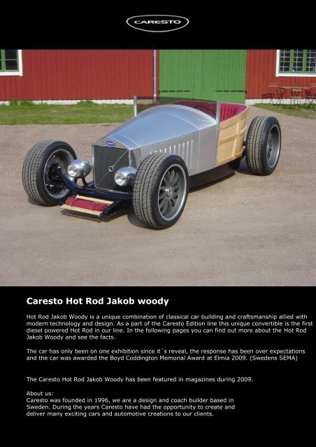 Caresto Hot Rod Jakob woody