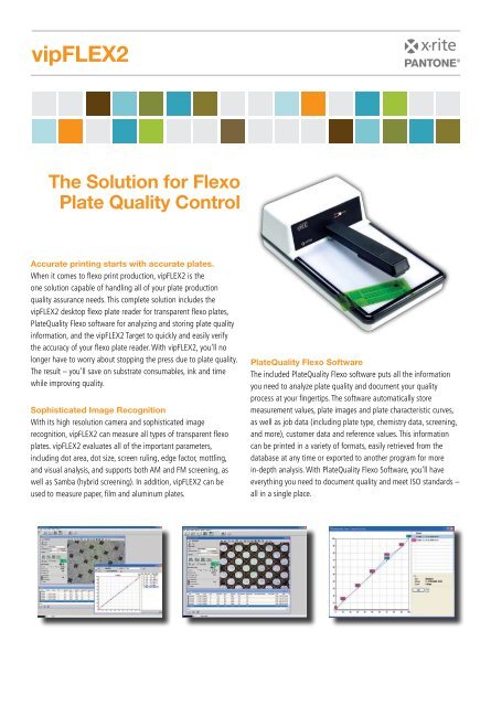 vipFLEX Brochure - X-Rite