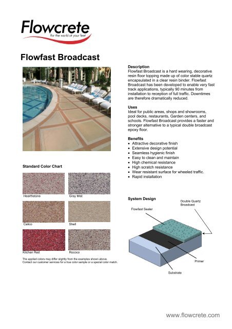 Flowcrete standard template - AltaPaints and Coatings