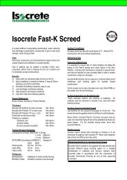 ISOCRETE 1500 - JHLidstone