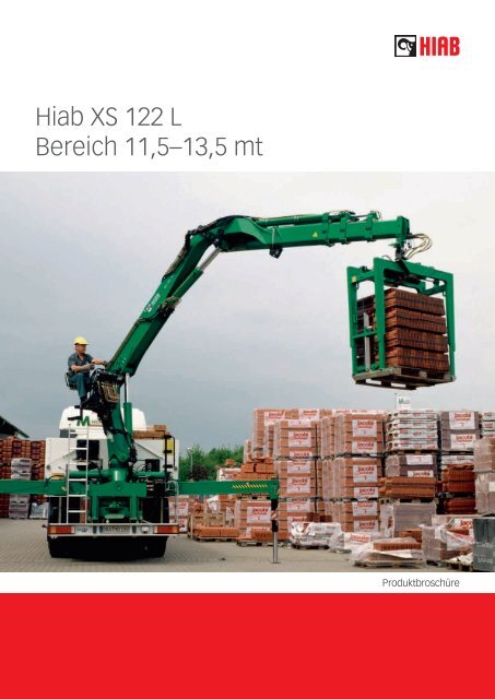 Hiab XS 122 L Bereich 11,5–13,5 mt - HEBA Ladekrane