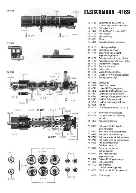 FLEISCHMANN 4169 - Fleischmann-HO