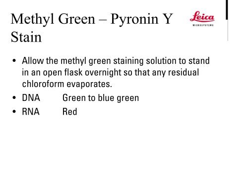 Methyl Green – Pyronin