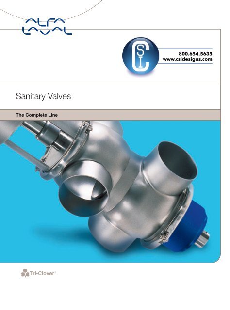 Alfa Laval Sanitary Valves - Mixproof Valves