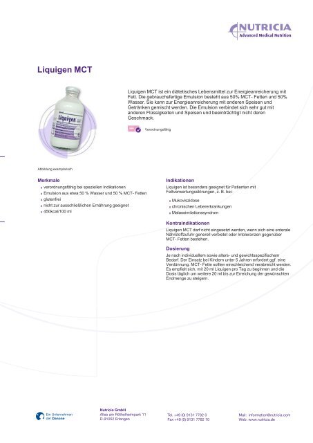 Liquigen MCT - Nutricia
