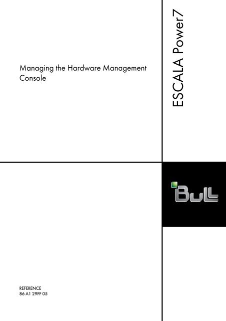 Managing the Hardware Management Console - supported by Bull