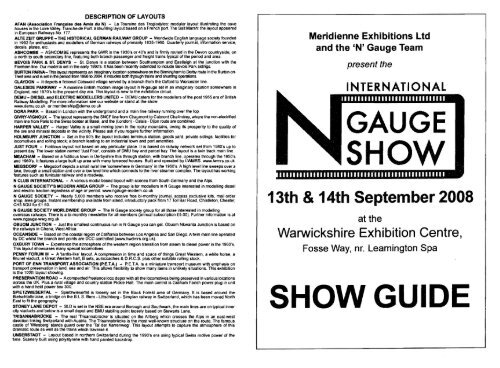 SHOW GUIDE