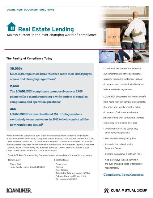 Real Estate Lending - CUNA Mutual Group