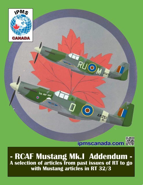 RCAF Mustang Mk.I Addendum - IPMS Canada