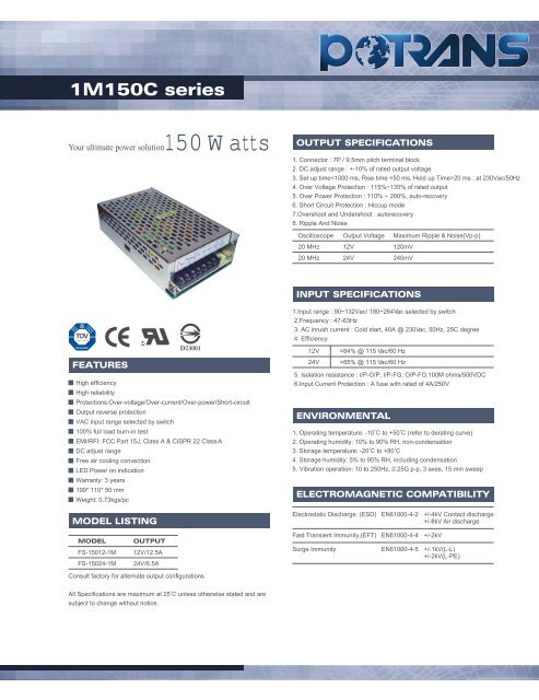 View Specifications & Mechanical Drawing (PDF) - Circuit ...