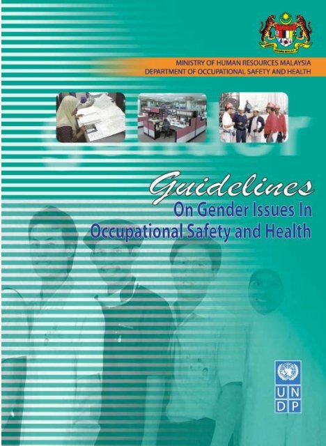 7. Guidelines on Gender Issues in Occupational Safety ... - Dosh