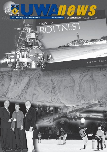 UWA News staff magazine - The University of Western Australia