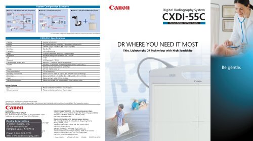 Canon CXDI-55C - A Walsh Imaging